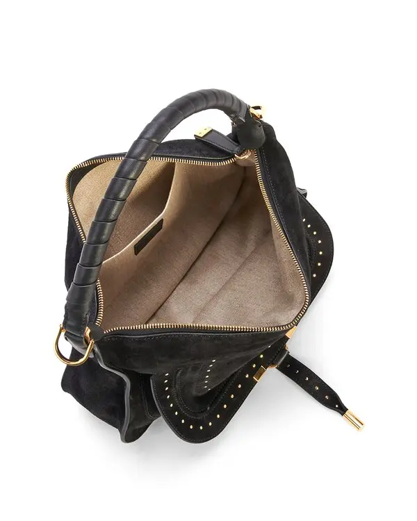 Chloé Marcie Small Shoulder Bag - Black