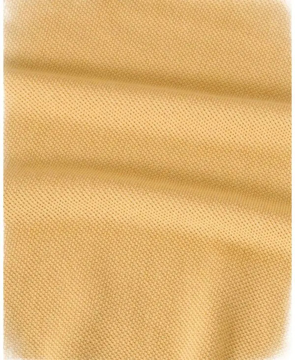 Robert Talbott Randall Cotton Cashmere Johnny Collar Sweater - Yellow