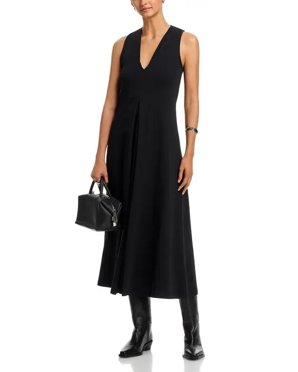 Majestic Filatures Supima Cotton V-neck Tank Dress