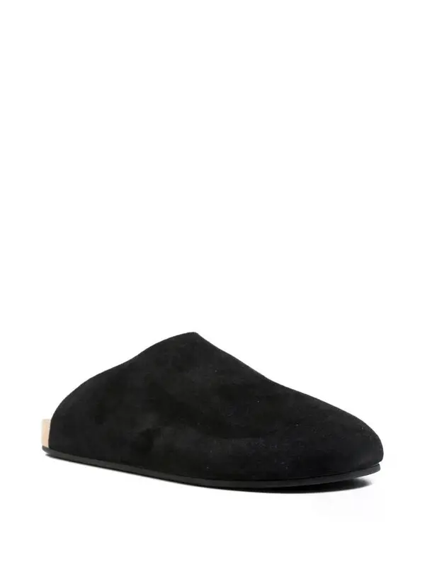 THE ROW Hudson Suede Mules