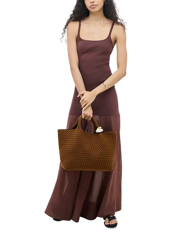 NAGHEDI St. Barths Medium Tote - Teak