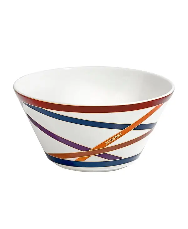 Missoni Nastri Fruit Bowls, Set Of 2 - Multicolor