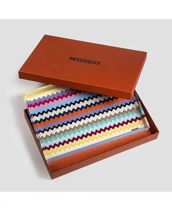 Missoni Riverbero Vassoiio Multicolor Large Tray