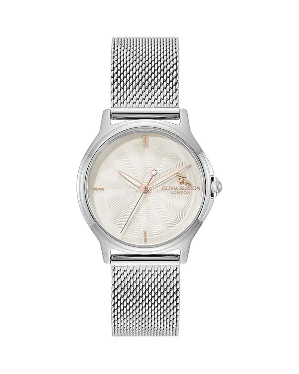 OLIVIA BURTON Classic Bee Watch, 30mm - Silver White