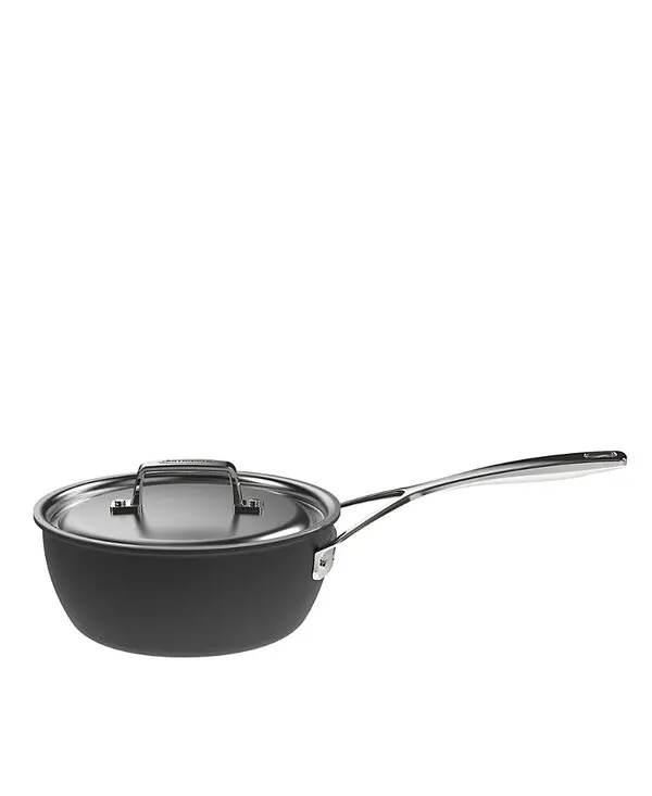 DEMEYERE 5 Stainless Steel Saucepan, 2 Qt - Black