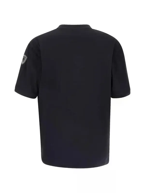 BLAUER. Logo-patch T-shirt