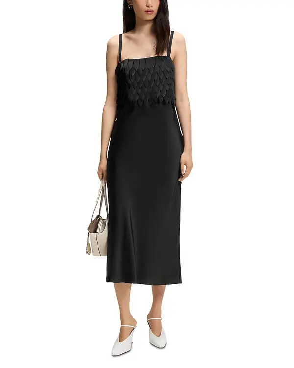 BOSS Dalaser Midi Dress - Black