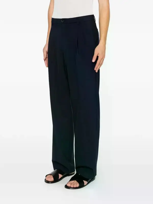 AMARANTO Pleated Trousers