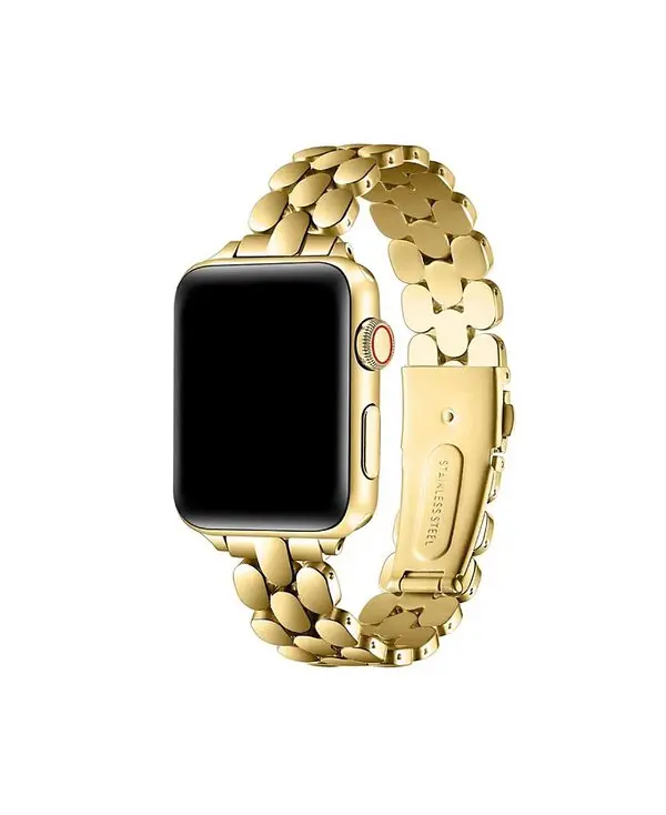 POSH TECH Emery Stainless Steel Band For Apple Watch - Gold
