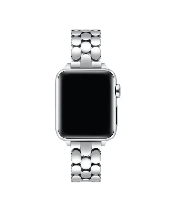 POSH TECH Emery Stainless Steel Band For Apple Watch - Silver