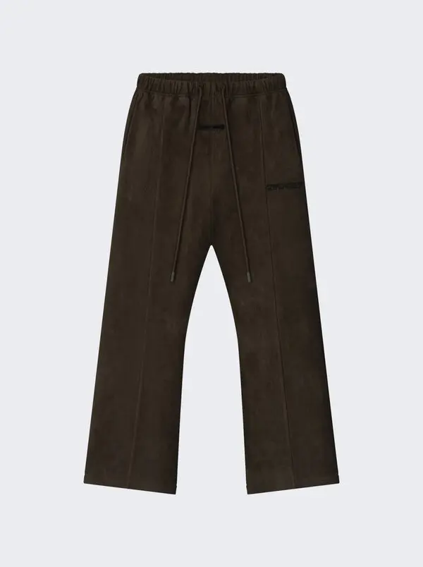 Fear Of God Suede Fleece Flare Pant - Brown