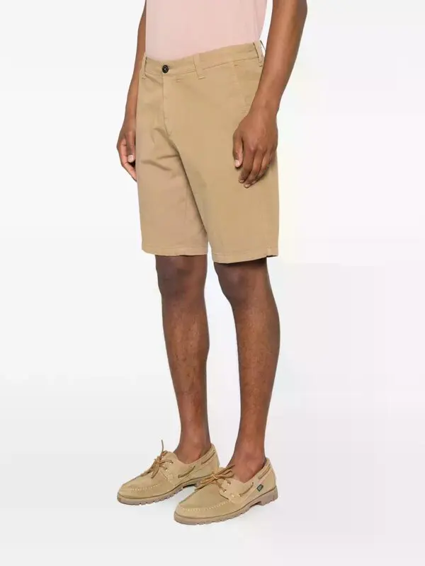 ROY ROGER'S Chino Shorts With Logo Patch