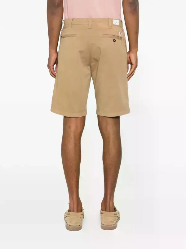 ROY ROGER'S Chino Shorts With Logo Patch