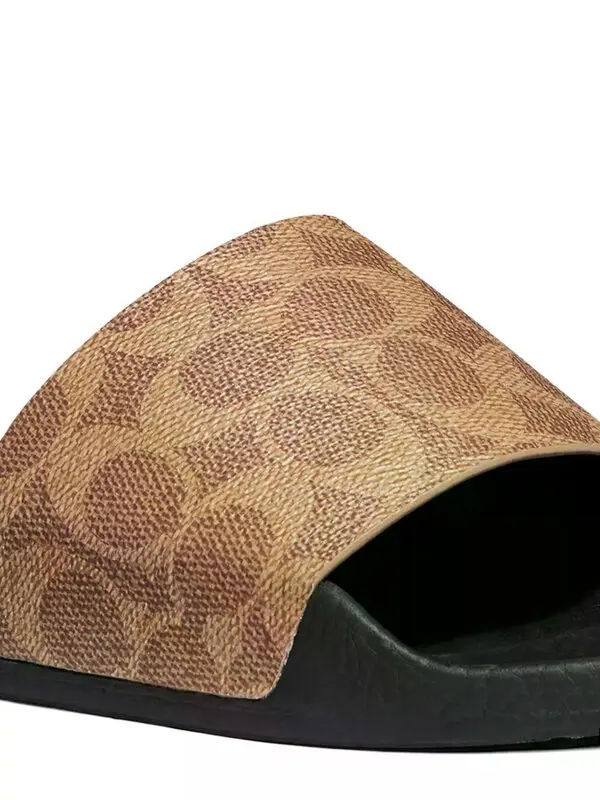 COACH Signature Monogram Slides