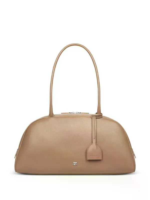 COURREGES Monday Leather Shoulder Bag