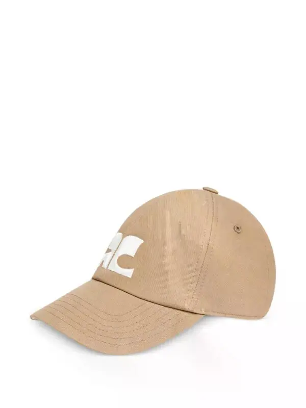 COURREGES Ac Logo Cotton Cap