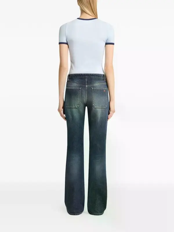 COURREGES Embroidered Logo T-shirt