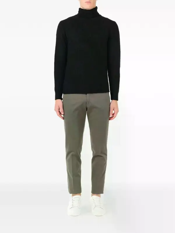 AL DUCA D’AOSTA 1902 Wool Roll Neck Sweater - Black