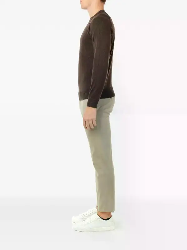 AL DUCA D’AOSTA 1902 Raglan Sleeve Ribbed Trim Sweater