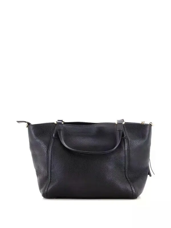 Gucci Soho Convertible Top Handle Bag Leather Satchel