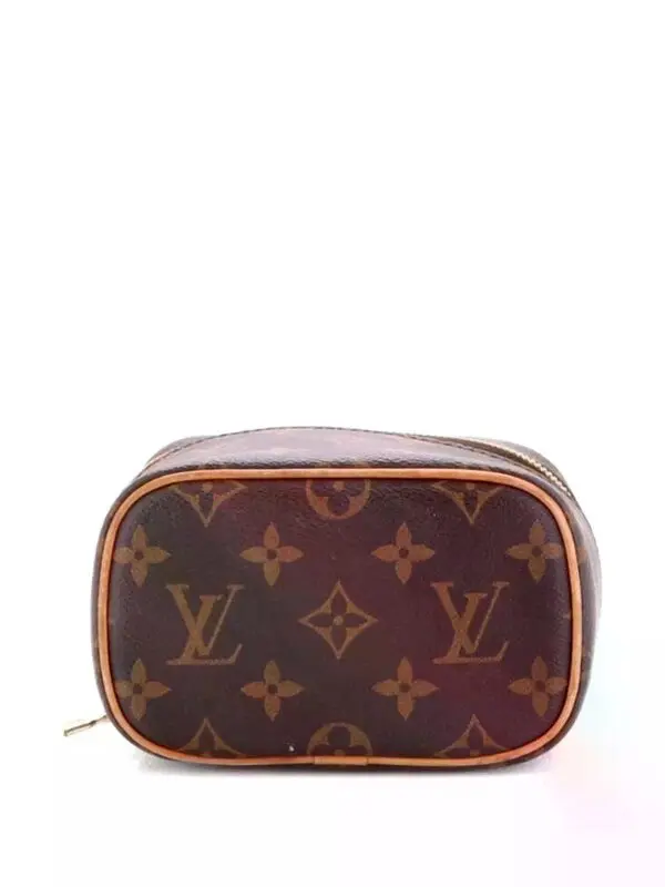 LOUIS VUITTON Nice Vanity Case Monogram Canvas Nano Pouch