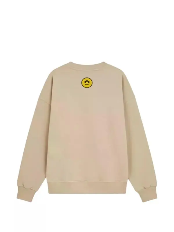 BARROW Logo Print Long Sleeve Sweatshirt