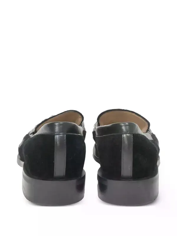 STUART WEITZMAN Chain-link Embellished Loafers
