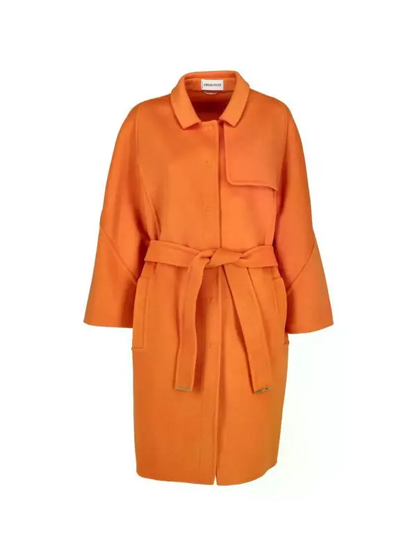 Emilio Pucci Belted Storm-flap Trench Coat