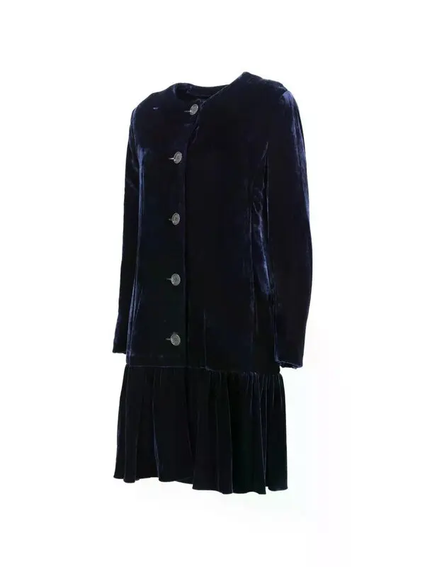 Aspesi Velvet Button-up Dress