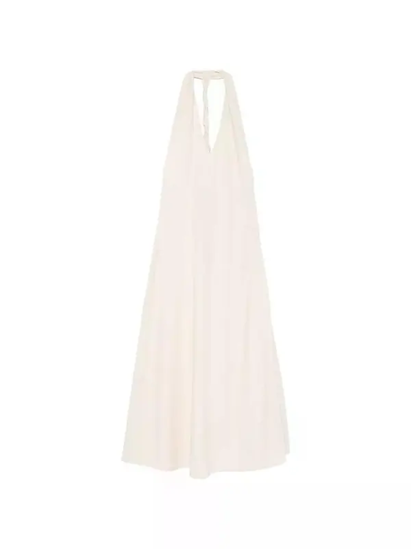 MARC ELLIS Braided Strap Maxi Dress - Neutrals