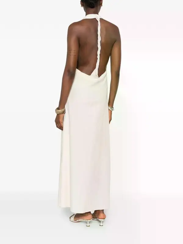 MARC ELLIS Braided Strap Maxi Dress