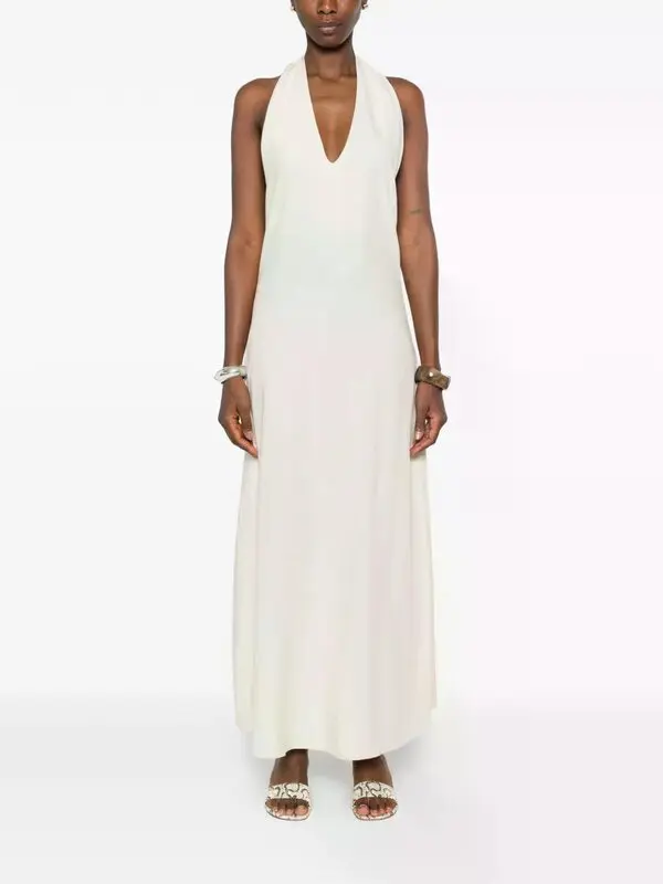 MARC ELLIS Braided Strap Maxi Dress