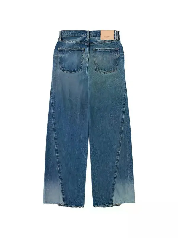 Moussy Vintage Holyoke Panelled Wide-leg Jeans