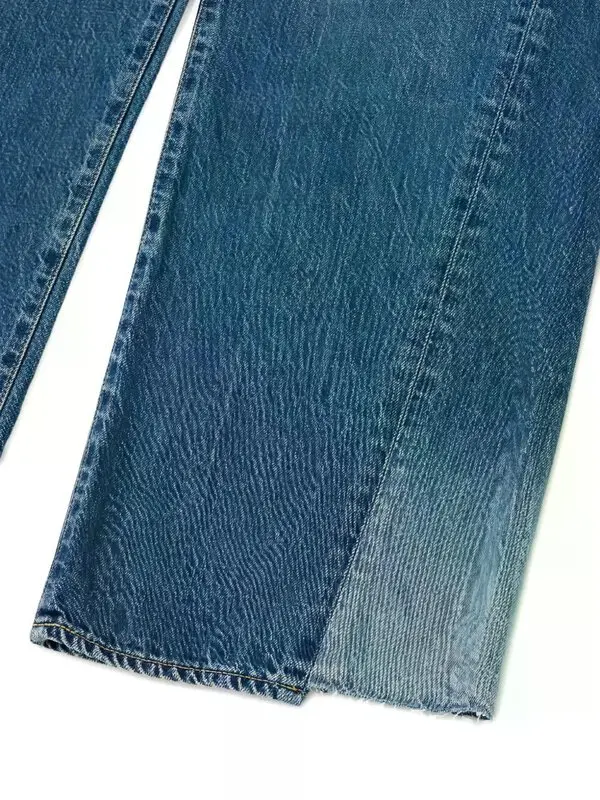 Moussy Vintage Holyoke Panelled Wide-leg Jeans