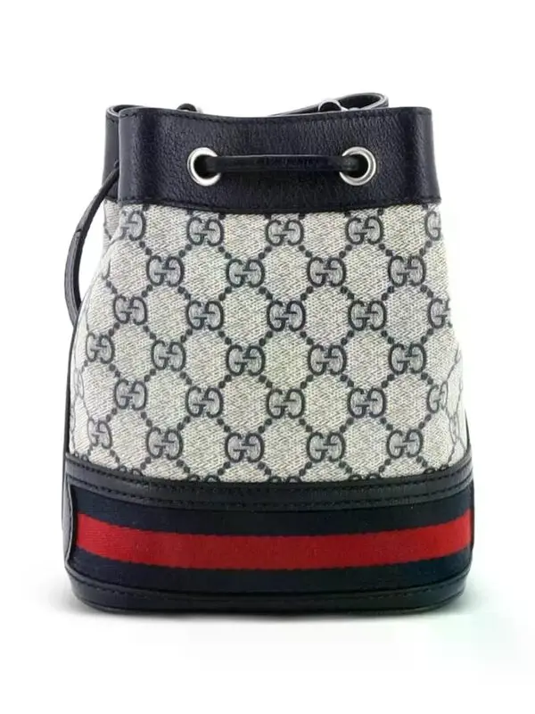 Gucci Ophidia Gg Coated Canvas Mini Bucket Bag