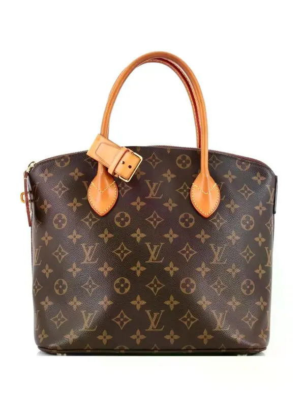 LOUIS VUITTON Monogram Canvas Lockit Pm Satchel