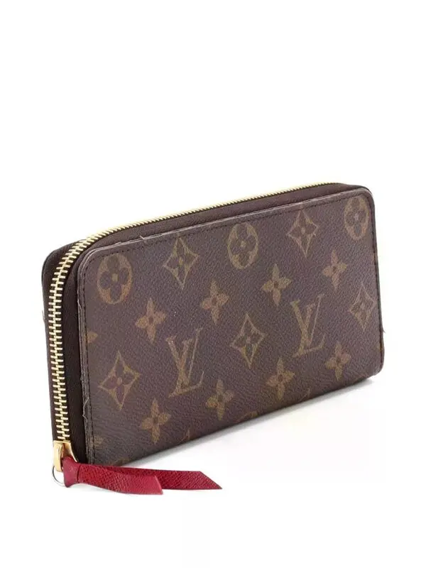 LOUIS VUITTON Clemence Wallet Monogram Canvas Small Wallets - Brown