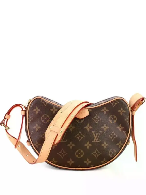 LOUIS VUITTON Monogram Canvas Croissant Mm Shoulder Bag - Brown