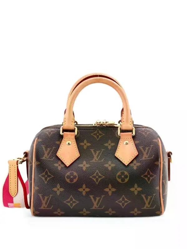 LOUIS VUITTON Speedy Bandouliere Monogram Canvas 20 - Brown