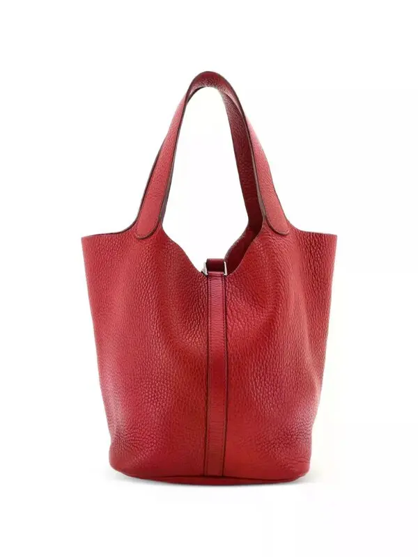 Hermès Picotin Lock Bag Clemence Mm Bucket Bag
