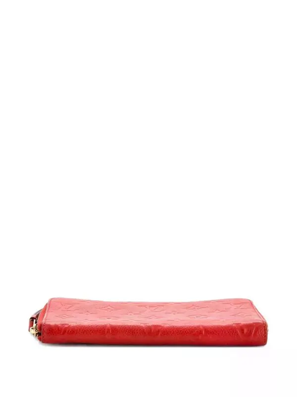 LOUIS VUITTON Zippy Wallet Monogram Empreinte Leather Small Wallets