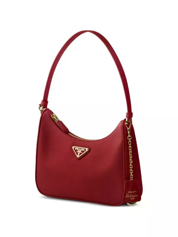 Prada Re-edition 2005 Saffiano Leather Mini-bag - Red