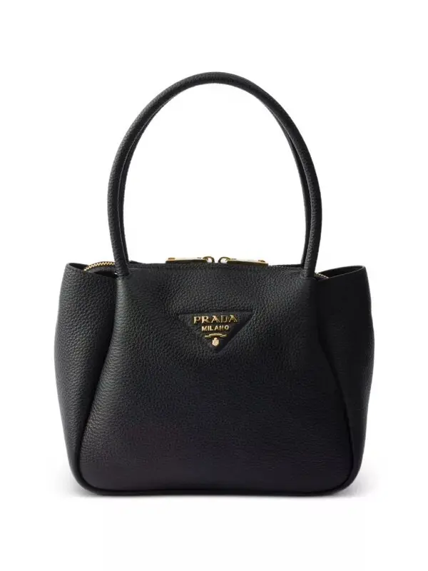 Prada Liaison Small Leather Handbag - Black