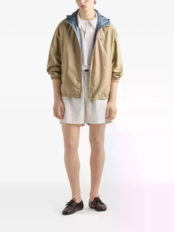 Prada Cashmere And Silk Polo Shirt
