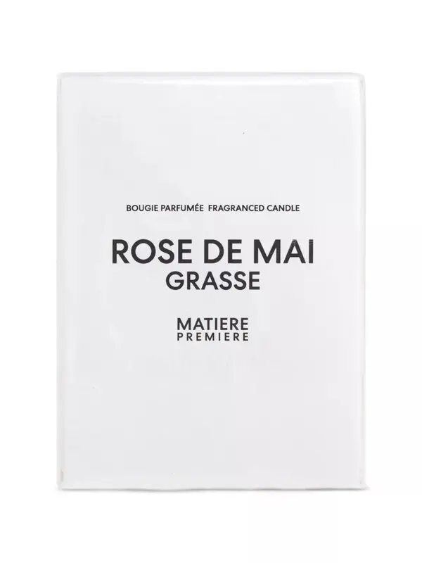 MATIERE PREMIERE Rose De Mai Grasse Scented Candle