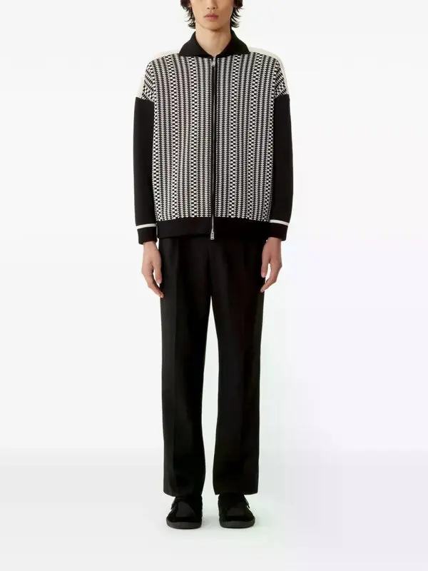 LANVIN Zip-fastening Patterned Cardigan