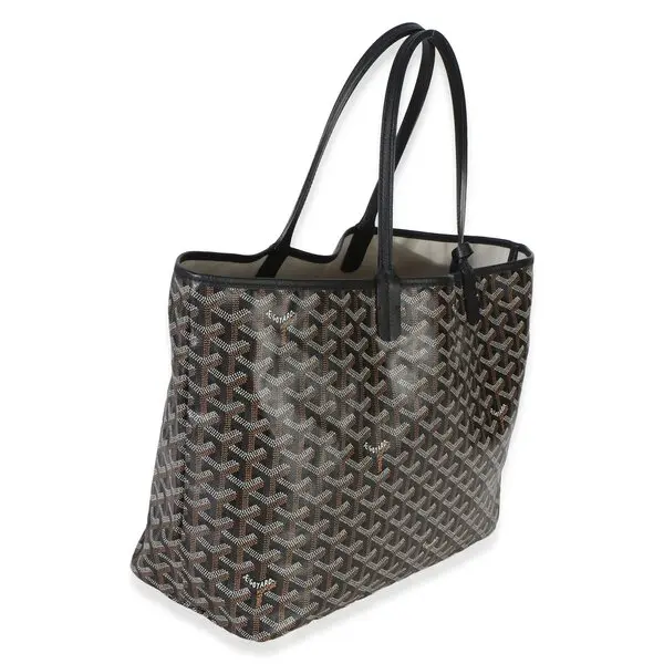Goyard Goyardine Canvas Saint Louis Pm - Black