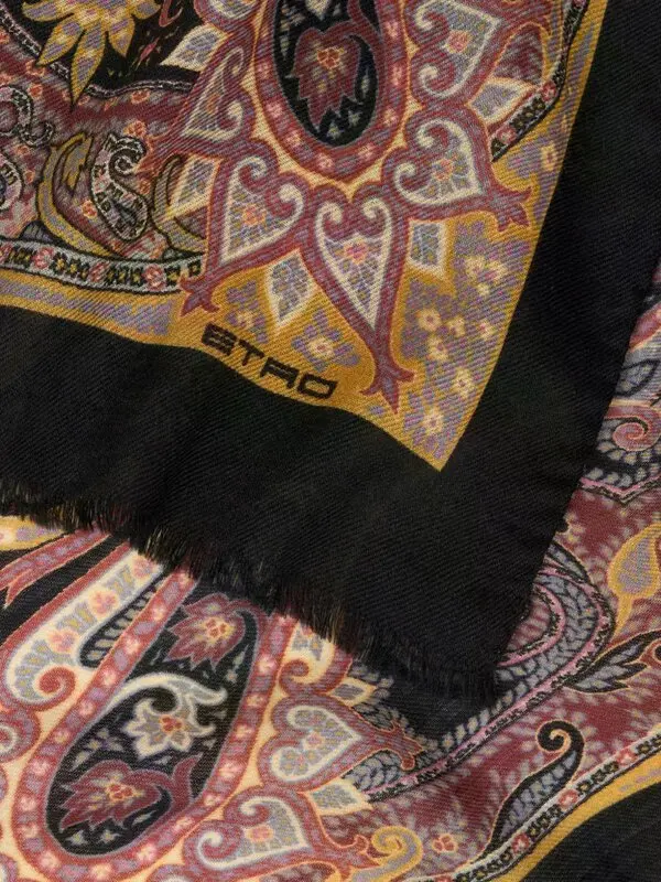 Etro Paisley-print Cashmere Scarf