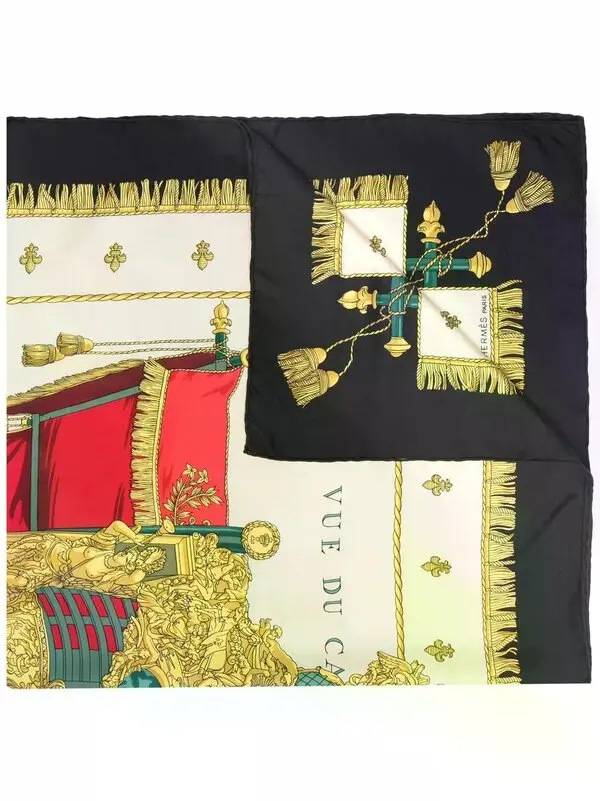 Hermès 1953 Pre-owned La Réale Silk Scarf - Neutrals