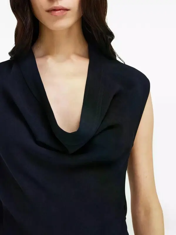 FERRAGAMO Asymmetric Draped Dress